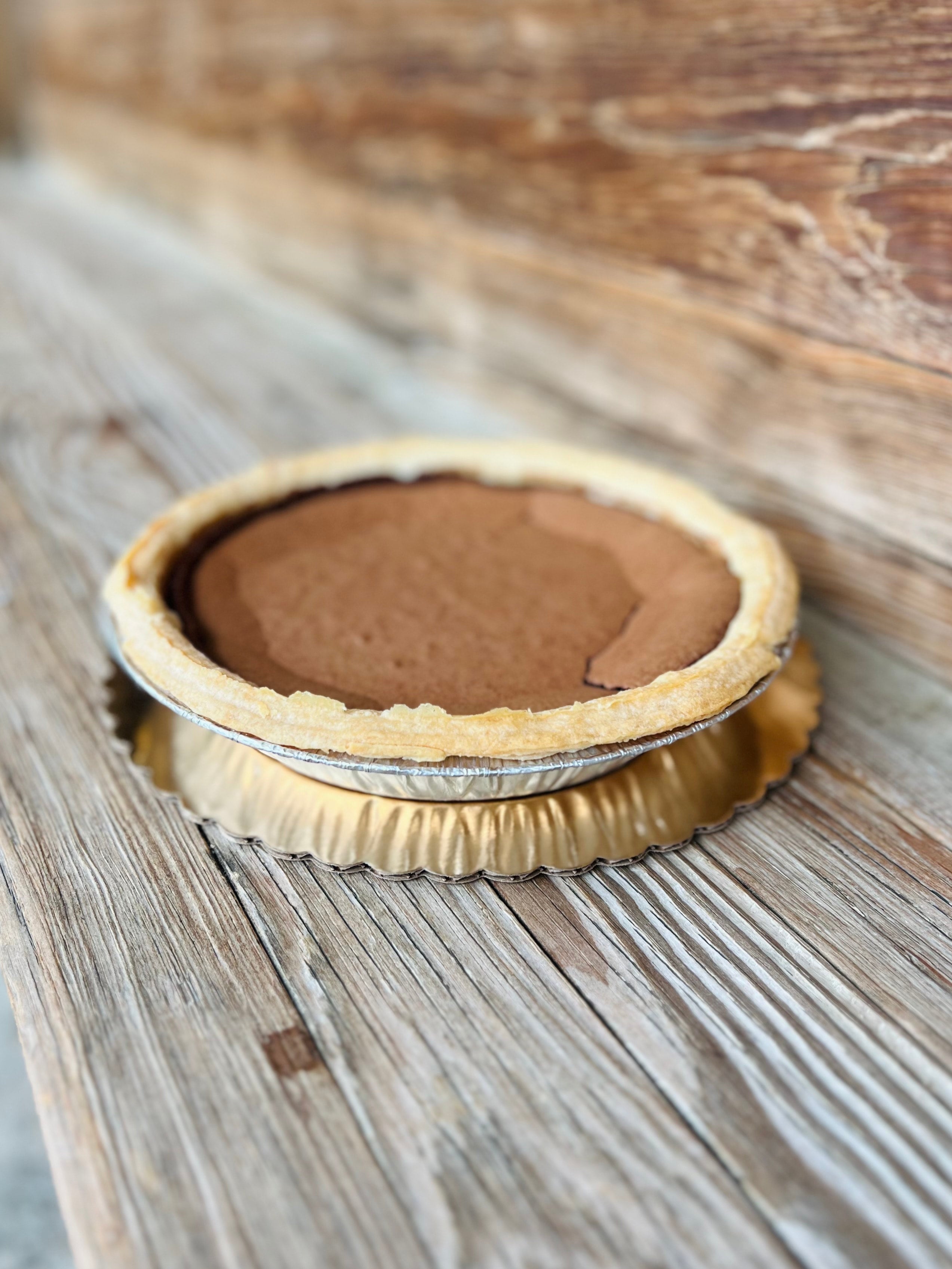 Chocolate Chess Pie | Stick Boy Bread Company