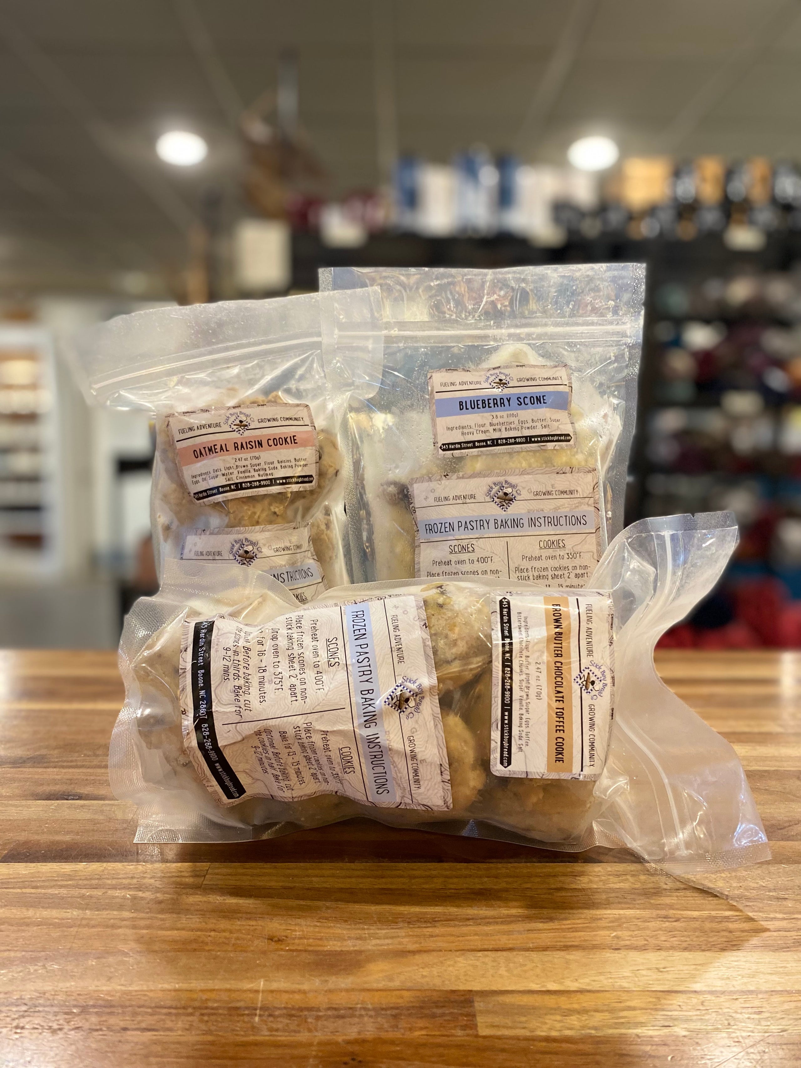 Frozen Scones (Half Dozen): | Stick Boy Bread Company